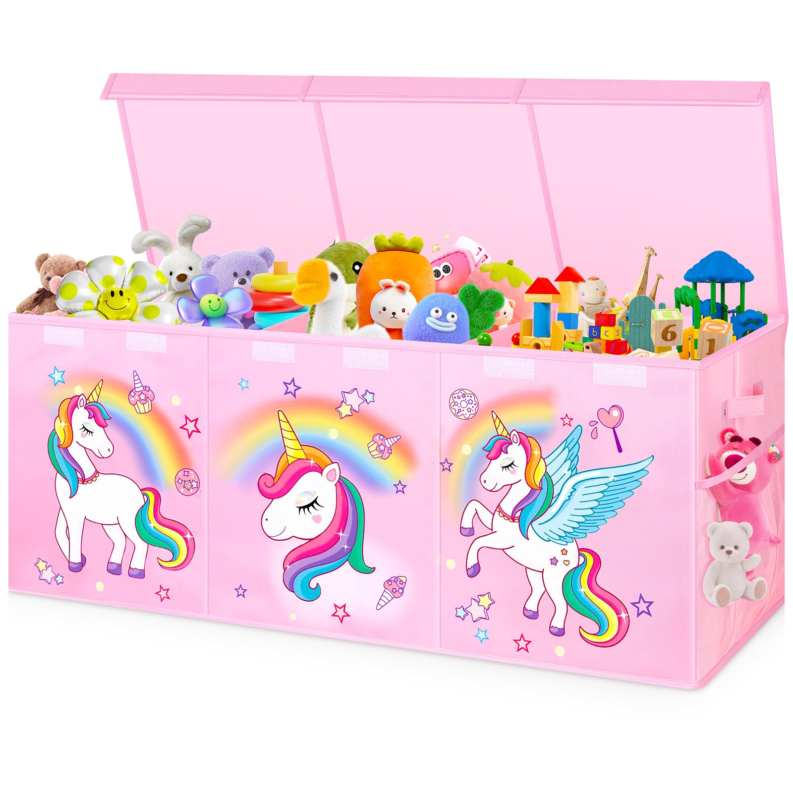 Mabahoo Extra Large Toy Chest, Collapsible Sturdy Toy - Mabahoo - Baby ...