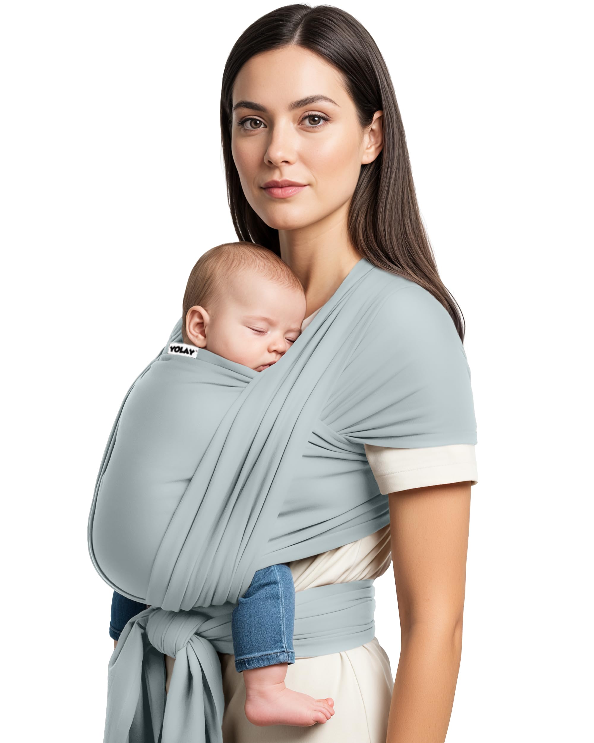 Yolay Baby Wrap Carrier Easy to Wear Soft - Baby Carriers - YOLAY ...